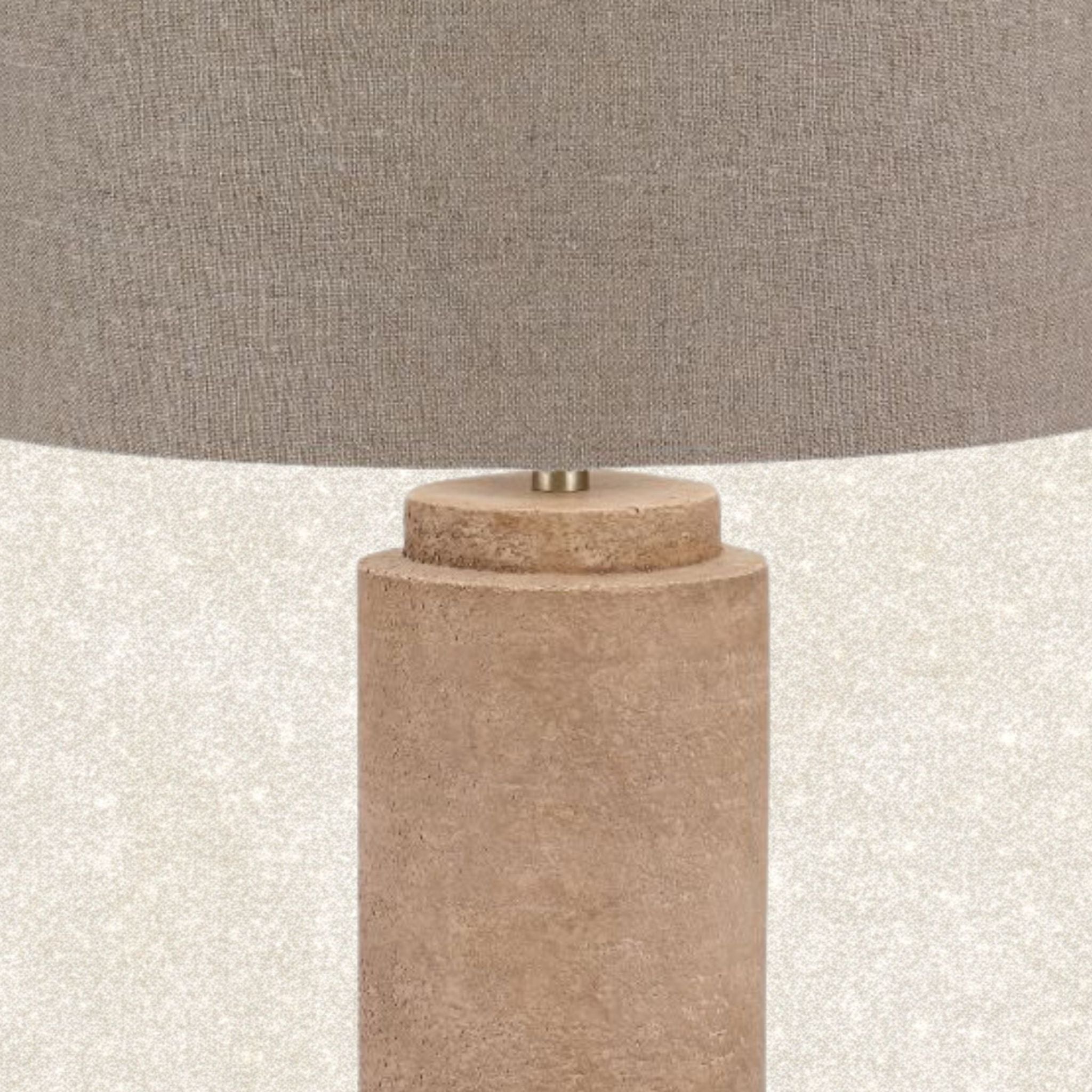 Rustic Brown Stoneware Table Lamps & Bases – Click Style